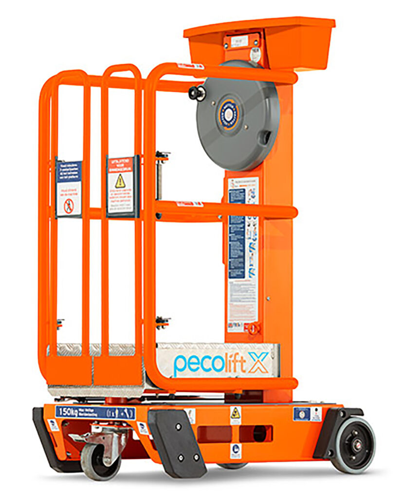 Pecolift X | Wind-rated Manual Access Platform | The Hireman