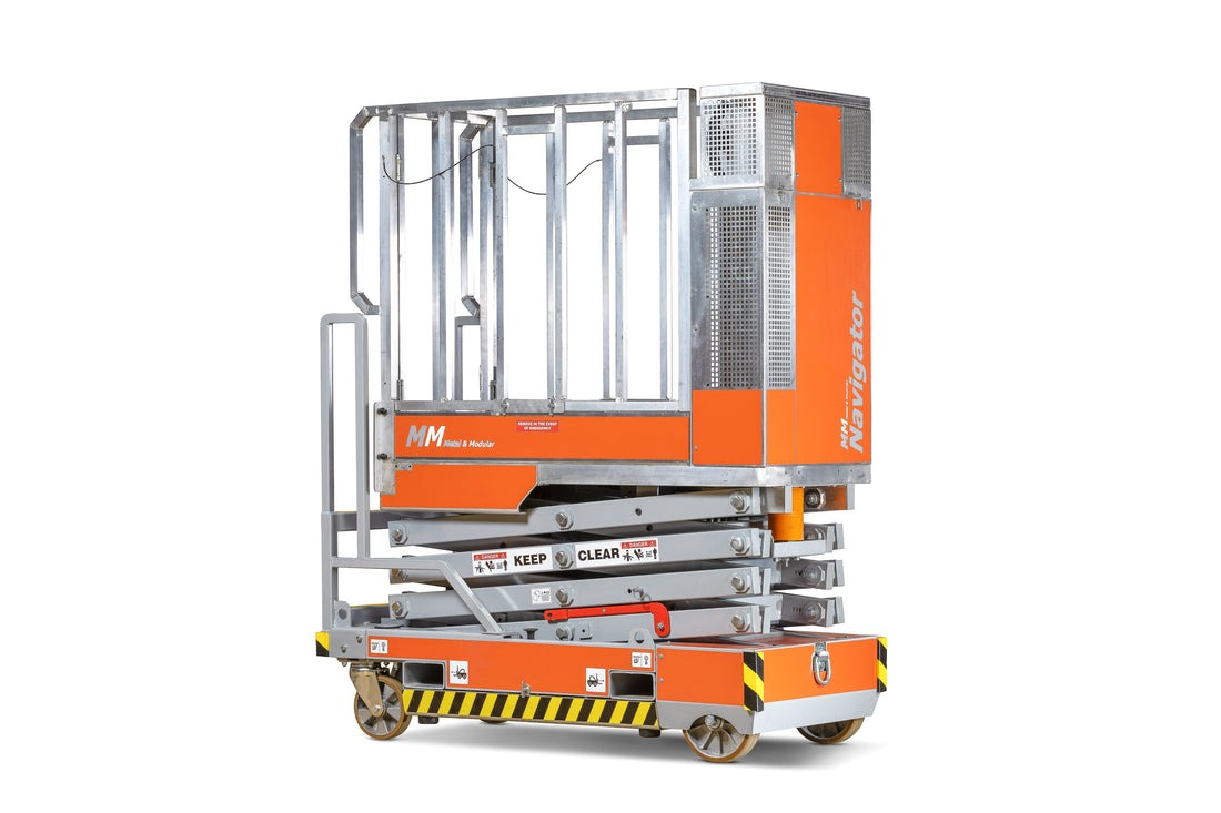 Navigator 6.0 | Wind-rated Manual Access Platform | The Hireman